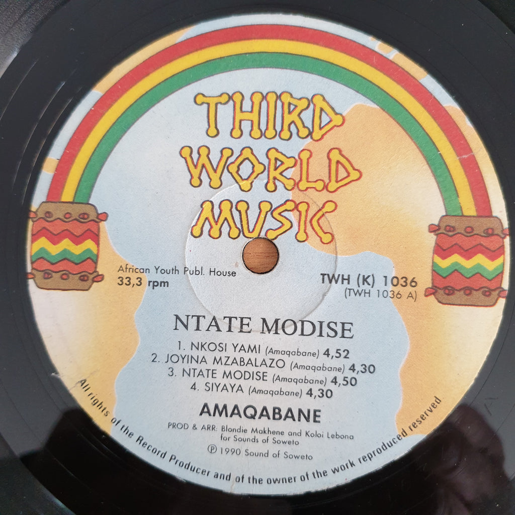 Amaqabane Featuring Blondie Makhene – Ntate Modise - Vinyl LP Record - – C-Plan Audio