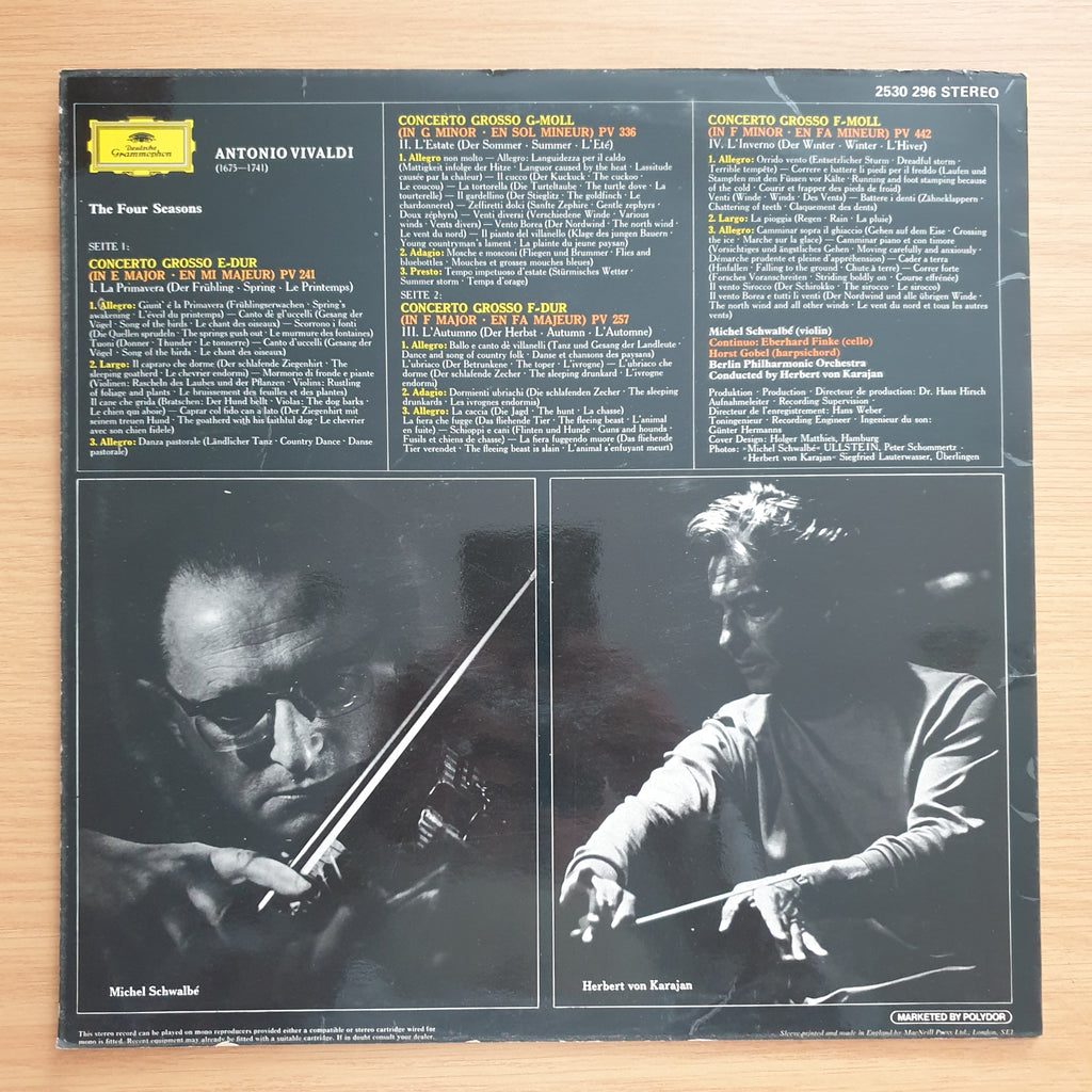 Antonio Vivaldi - The Four Seasons - Michel Schwalbé • Berliner Philha ...