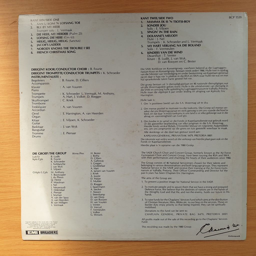 SADF (SA Weermag) - Travelling Troopers - Langs Ver Paaie - 10 - Vinyl ...