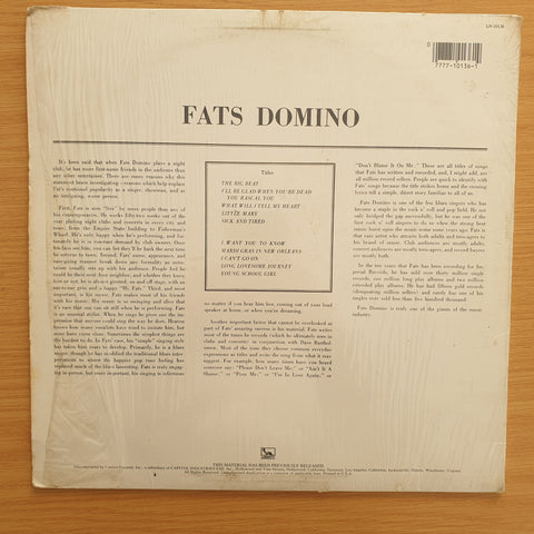 Fats Domino – The Fabulous Mr. D - Vinyl LP Record - Very-Good+ Qualit ...
