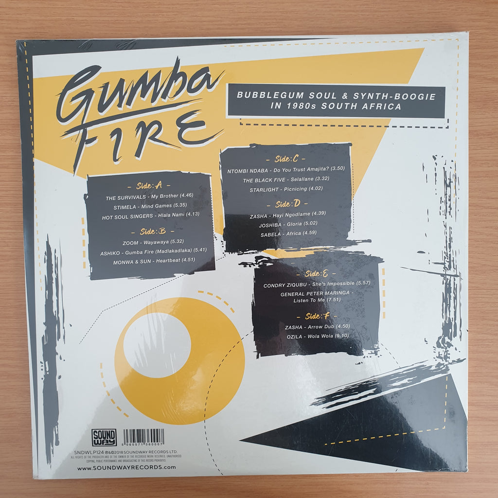 Gumba Fire (Bubblegum Soul & Synth-Boogie In 1980s South Africa) - 3x ...