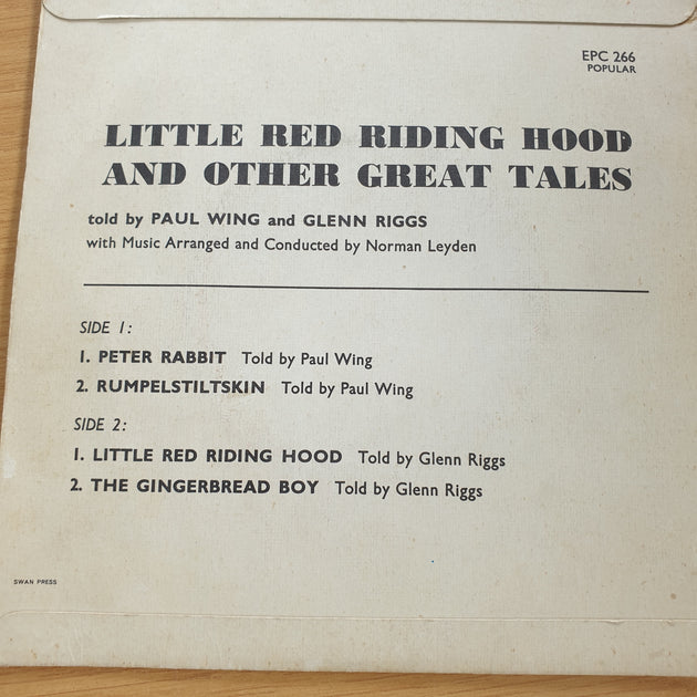 Paul Wing and Glenn Riggs - Little Red Riding Hood And Other Great Tal ...