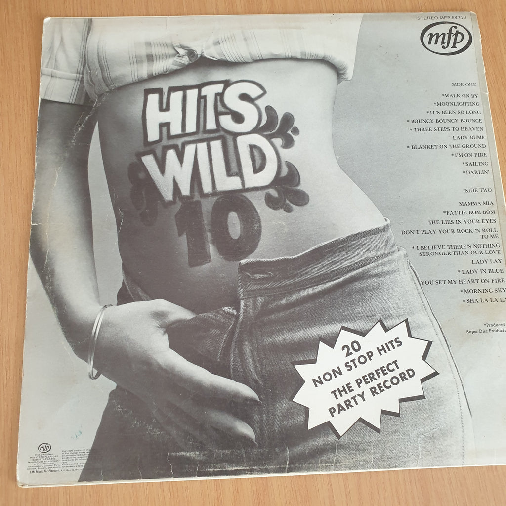 Hits Wild 10 - Vinyl LP Record (VG) – C-Plan Audio