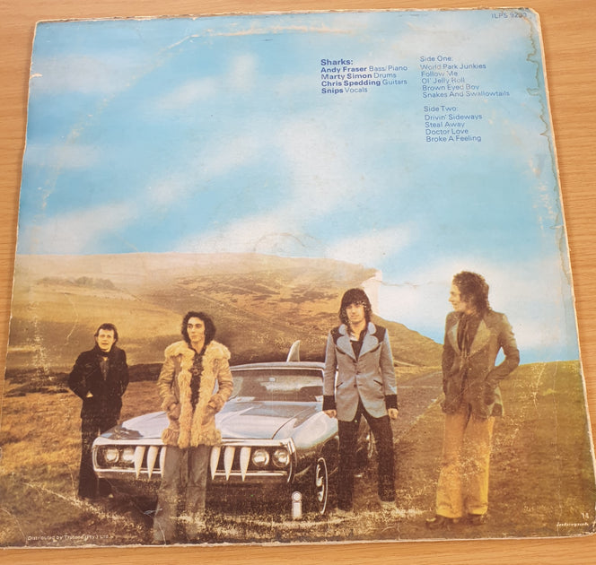 Sharks – First Water - Vinyl LP Record (VG) – C-Plan Audio