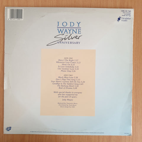 Jody Wayne Silver Anniversary - Vinyl LP Record (VG+) – C-Plan Audio