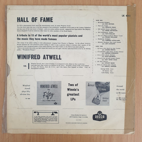 Winifred Atwell - Hall of Fame - Vinyl LP Record (G) – C-Plan Audio
