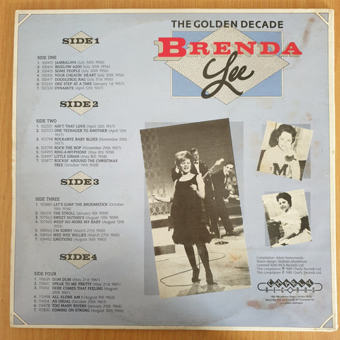 Brenda Lee – The Golden Decade – Double Vinyl LP Record (VG+) – C-Plan ...