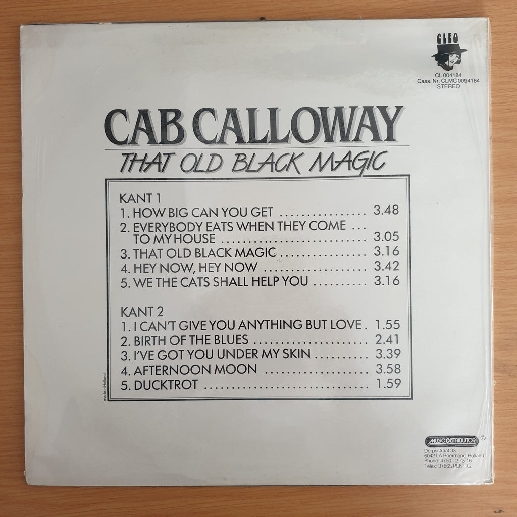 Cab Calloway – That Old Black Magic – Vinyl LP Record (VG+) – C-Plan Audio