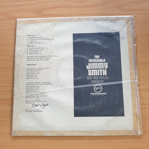 The Incredible Jimmy Smith – Got My Mojo Workin' - Vinyl LP Record (VG ...