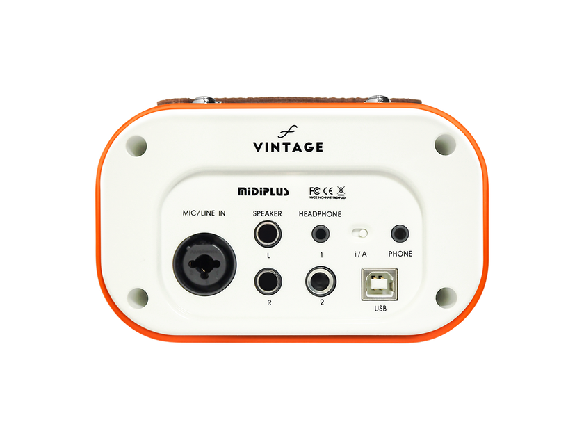 MidiPlus - Vintage Portable Sound Card Audio Interface with LCD Monito ...