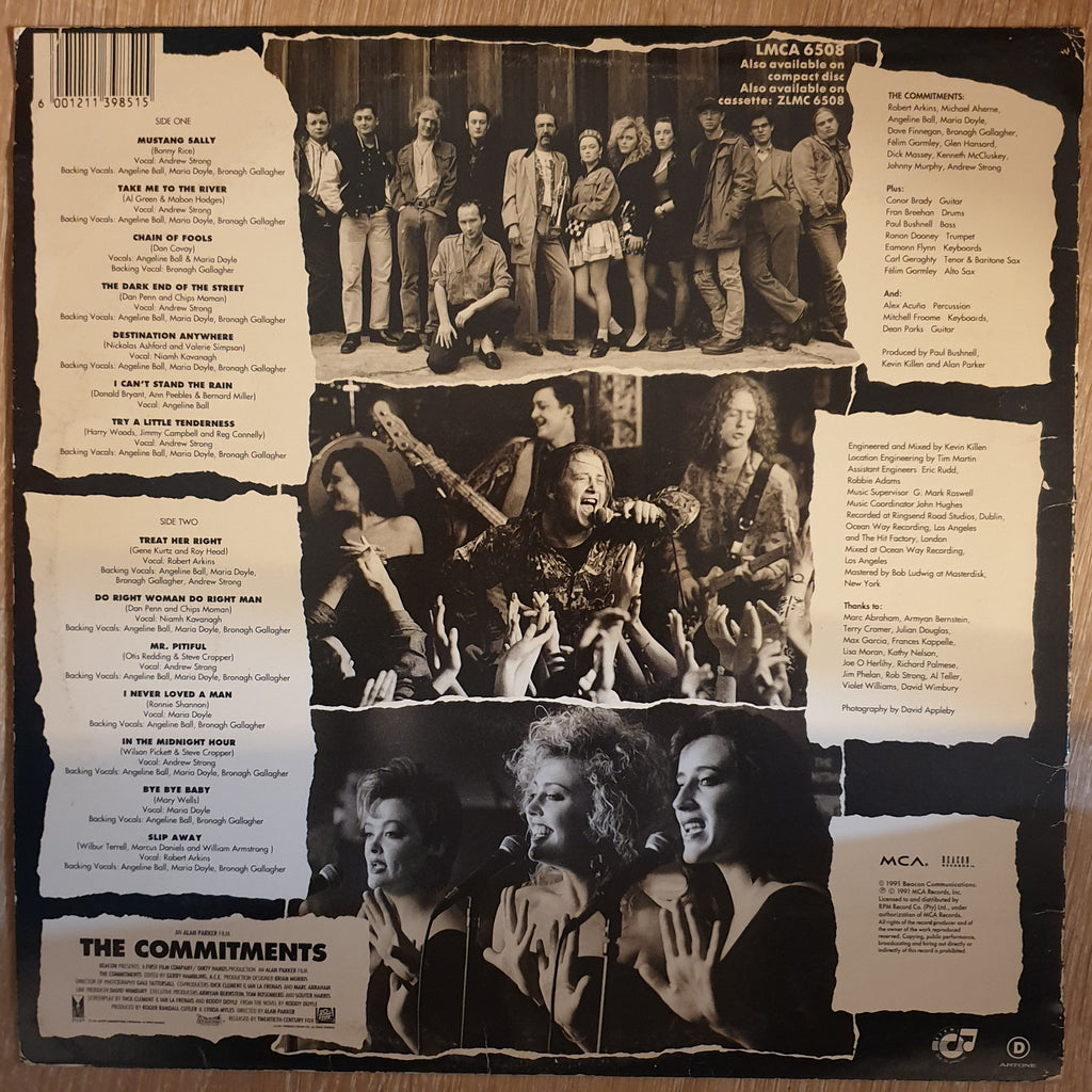 The Commitments ‎– The Commitments (Original Motion Picture Soundtrack ...