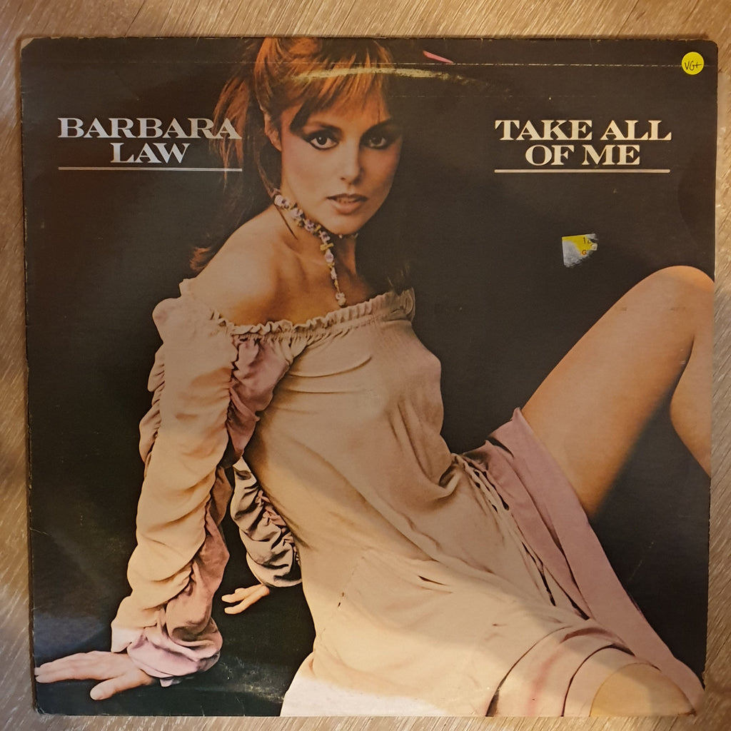 Barbara Law ‎– Take All Of Me - Vinyl LP Record - Very-Good+ Quality ...