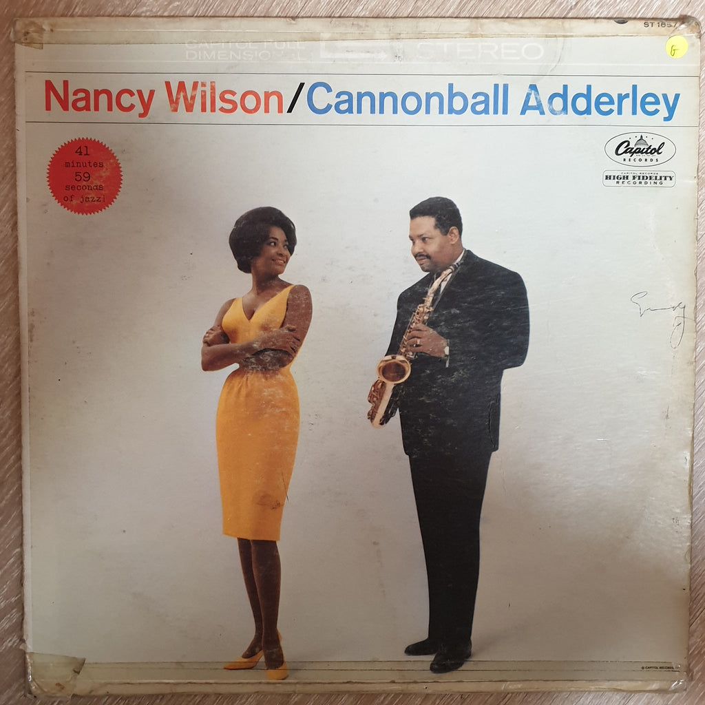 Nancy Wilson / Cannonball Adderley ‎– Nancy Wilson / Cannonball Adderl ...