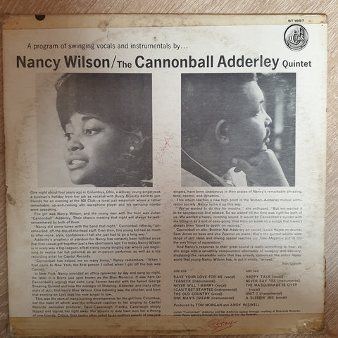 Nancy Wilson / Cannonball Adderley ‎– Nancy Wilson / Cannonball Adderl ...