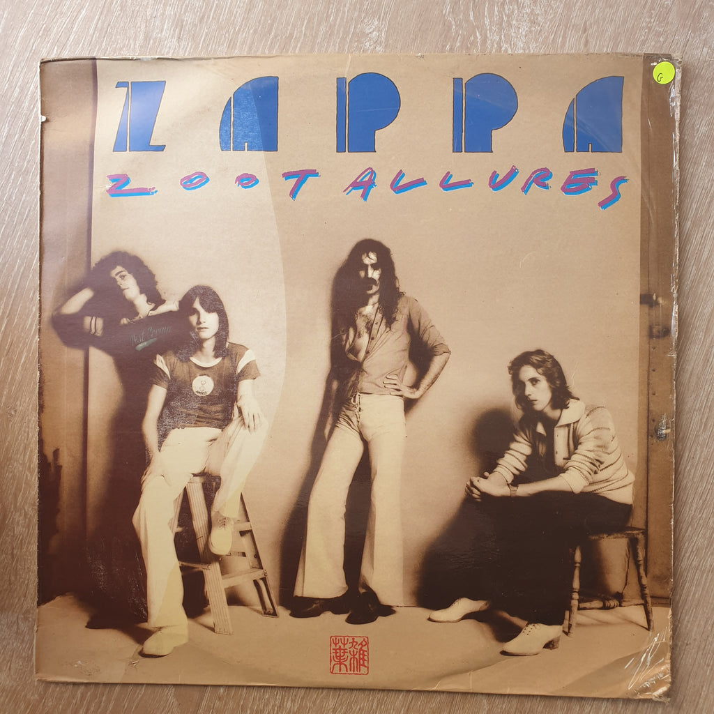 Frank Zappa ‎– Zoot Allures – Vinyl LP Record - Good Quality (G) (Viny ...
