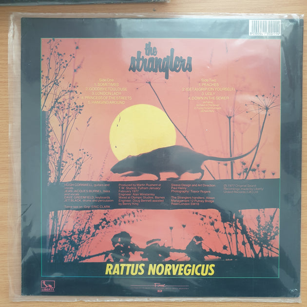 The Stranglers – Stranglers IV (Rattus Norvegicus) - Vinyl LP Record ...
