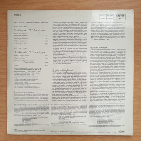 Mendelssohn - Felix Mendessohn Barthody - StreichQuartette - DMM (Dire ...