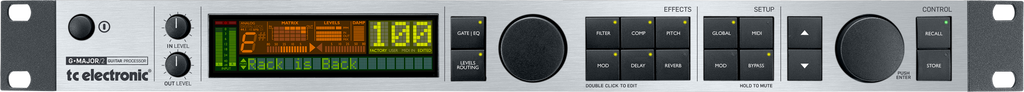 TC ELECTRONIC G-MAJOR 2 Guitar Processor Effects Unit (In Stock) – C ...