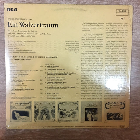 Oscar Strauss - Ein Walzertraum - Peter Minich, Eva Kasper - Vinyl LP ...